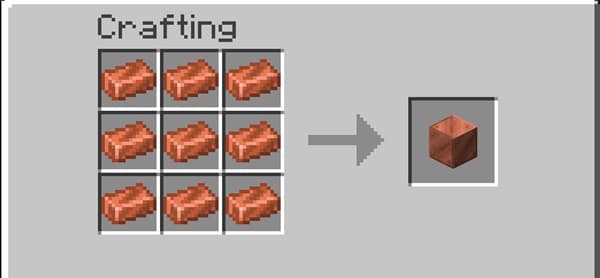 Minecraft Copper Blocks: List & Crafting Recipes 1.21