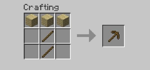 Minecraft Pickaxe: How to Craft Your First Tool!