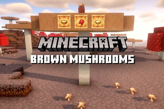 Minecraft Brown Mushrooms: Where to Find Them in 1.20