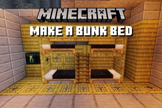 Minecraft Bunk Bed Tutorial: Easy Steps to Build Yours