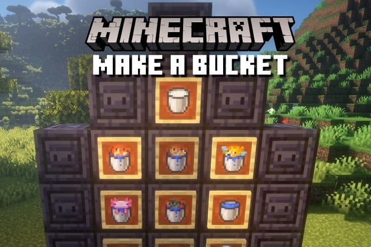 Minecraft Bucket Guide: How to Make One - Easy 2023 Tutorial