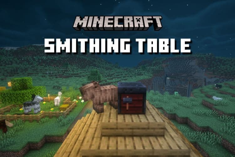 Smithing Table Minecraft Guide: How to Craft & Use It
