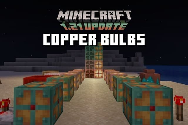 Copper Bulbs Minecraft 1.21: Make & Use Them!