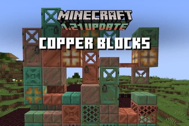 Minecraft Copper Blocks: List & Crafting Recipes 1.21