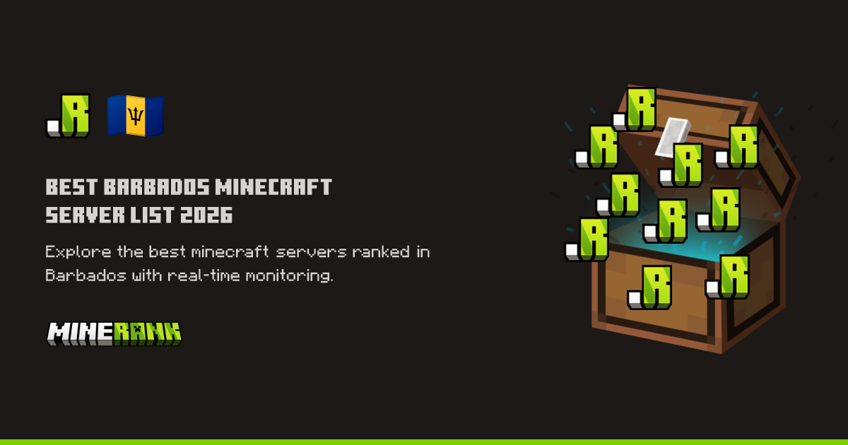 Barbados's Best Minecraft Server List 2026 - Minerank