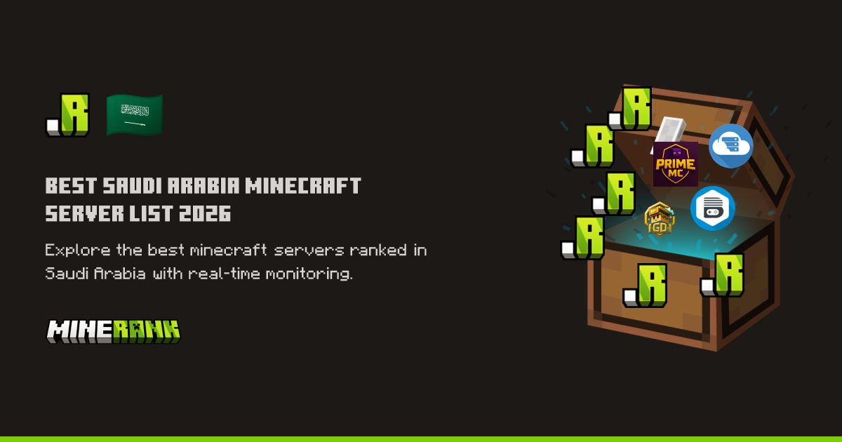 Saudi Arabia's Best Minecraft Server List 2025 - Minerank