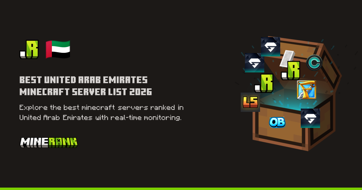 United Arab Emirates's Best Minecraft Server List 2026 - Minerank