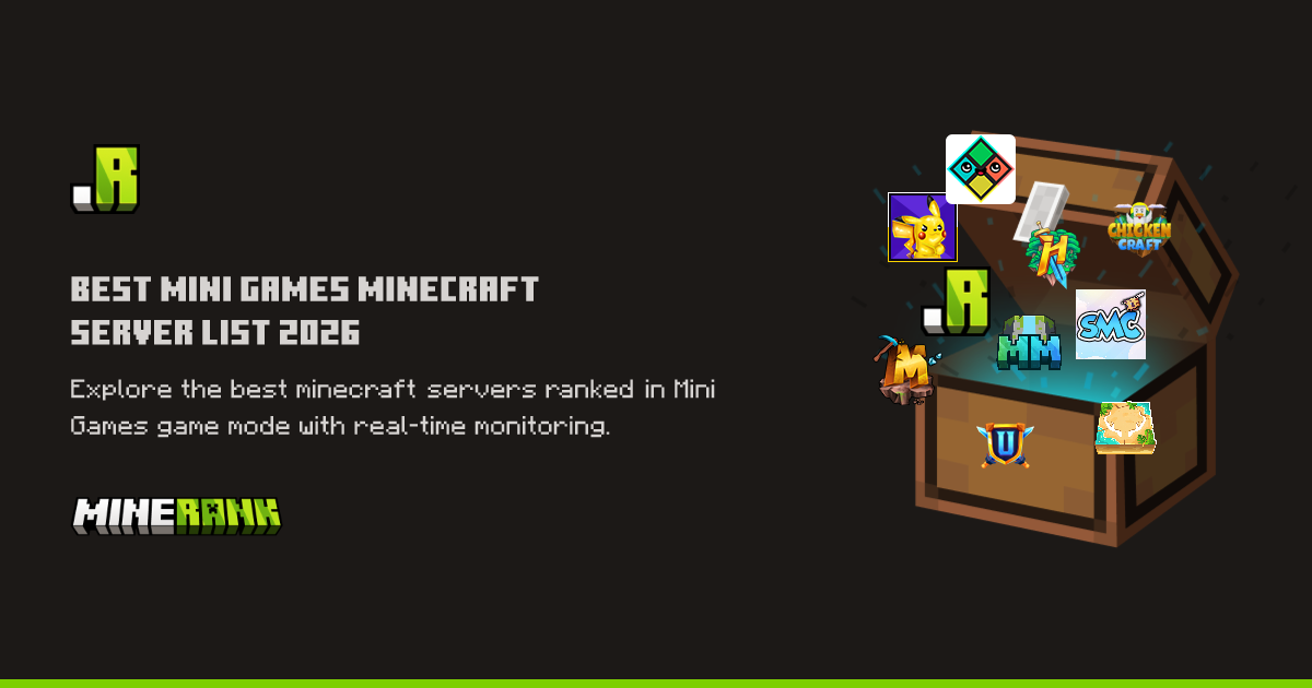 Best Mini Games Minecraft Server List 2026 - Minerank