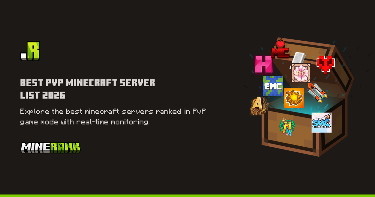 Best PvP Minecraft Servers List 2025 - Minerank