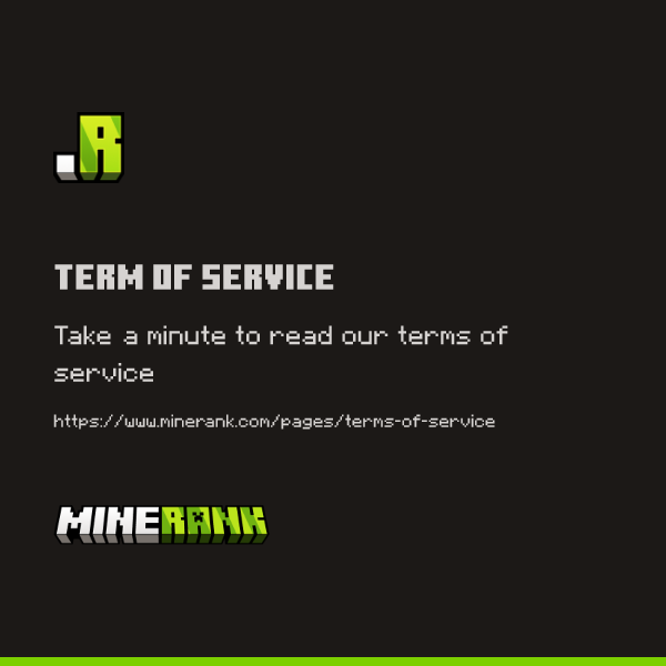 Term of Service - Minerank